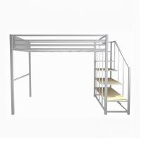 Quality Commercial Furniture Wooden Kids Bunk Bed with Desk and Stairs for sale