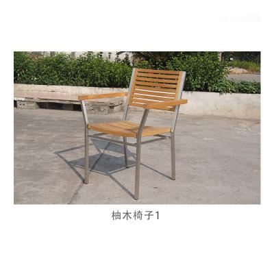 Cina Set di mobili per ristoranti all'aperto con materiale in alluminio impermeabile e design di lusso in vendita