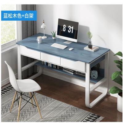 China Office Furniture White Desk with Drawers for Kids' Study Table Modern and Functional for sale