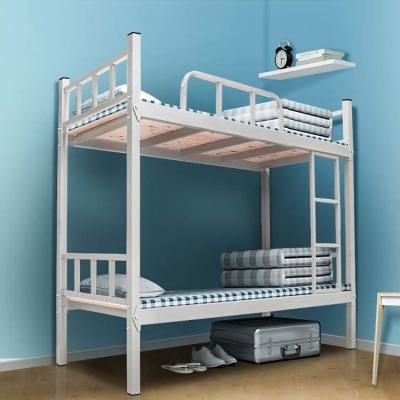 China 1800*1800*2000 Grootte Bunk Style Metal Double Deck Bed voor slaapkamermeubilair Te koop