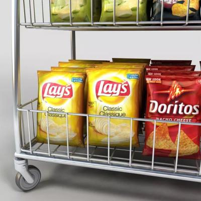 Cina Rack per la pubblicità ecologica e per la visualizzazione di snack in vendita