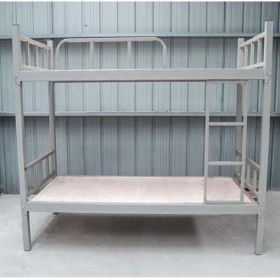 China 1800*1800*2000 Grootte Bunk Style Metal Double Deck Bed voor slaapkamermeubilair Te koop