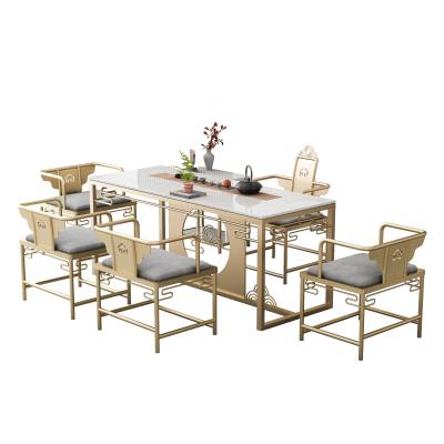China Furniture Imported Style Tea Room Coffee Table with PU Leather Cover Material for sale