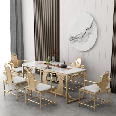 China Meubelen Geïmporteerde stijl Theekamer Koffietafel met PU-leerbedekking Te koop