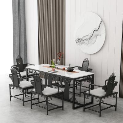 China Meubelen Geïmporteerde stijl Theekamer Koffietafel met PU-leerbedekking Te koop