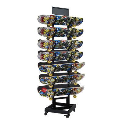 Cina Reception Desk personalizzato Skateboard Surfboard Bike Wall Rack per visualizzazione e archiviazione in vendita