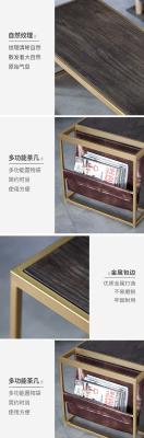 China Moderne Wohnzimmermöbel Gold-Konsole-Tisch mit einfachem und eleganten Gold-Design zu verkaufen