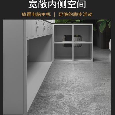 China Bild vorgeschlagen Rezeption mit L-Form in Weiß und Gold zu verkaufen