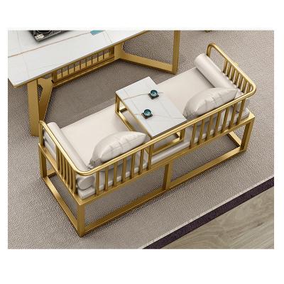China Huismeubelen Contemporary Glass Tea Table Design in Chinese stijl Te koop