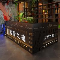 China Creative Design Customized Checkout Retail Reception Counter Table for Hot Reception for sale