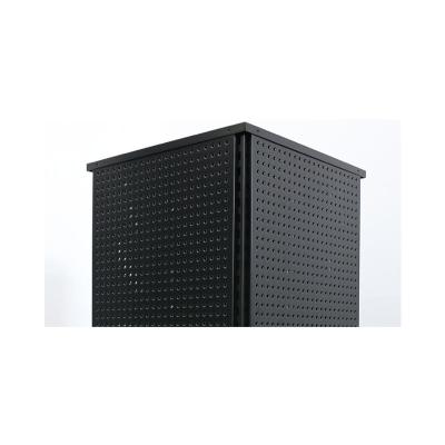 中国 スーパーマーケットラック 4つの回転側と移動パネルのカスタム製のペグボード棚 販売のため