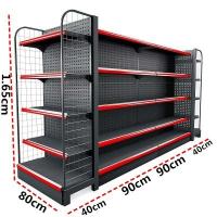 China Multi-Function Steel Storage Display Unit with End Cap Gondola and Optional Features for sale