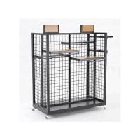 Quality Customized Supermercado Rack Gondola Shelf with Double-sided Metallic Retail for sale