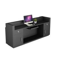 Quality Powder Coated LED Design Reception Desk for Hotel Furniture in Retailer Shops for sale