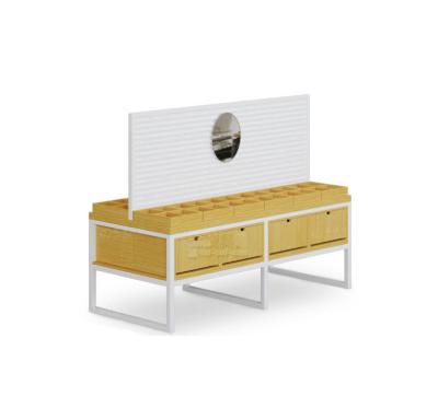 Cina Rack promozionali opzionali per gioielli su display di orecchini in legno per il supermercato in vendita