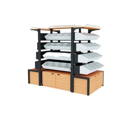 Cina 380 kg di capacità Display leggero per supermercati Gondola Rack per apparecchiature per display al dettaglio in vendita