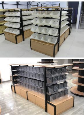 中国 380kg 容量軽量スーパーマーケットディスプレイ 小売用ディスプレイ装置のためのゴンドララック 販売のため