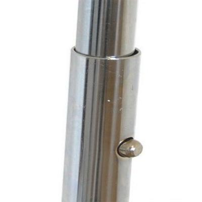 China Stainless Steel Garments Shop Fitting Stand Foldable Cloth Rack for Displaying Wiper for sale