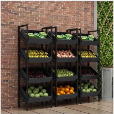 China Cadeia de alta qualidade de folhas laminadas a frio de frutas e vegetais de madeira para lojas de supermercados à venda