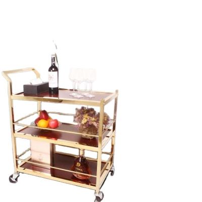 Cina Alimenti e bevande carrello di servizio alimentare in acciaio inossidabile con dimensione caster personalizzata in vendita