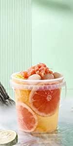 2L Ice Cream Bucket with Handle 