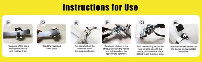 steel banding strapping kit 