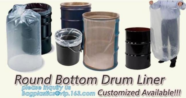 Flowerpot Lining Bags, Plastic Flower Pot Liners, Baskets & Pot Liners, Round Plastic Polyethylene Recycled Flower Pot L 15