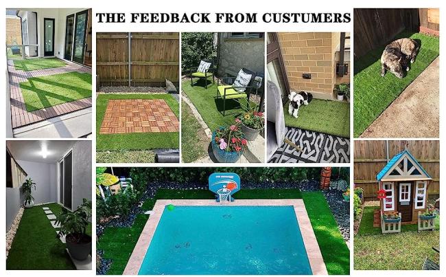 fack grass tiles