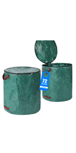 yard waste bags heavy duty extra large leave bags gardening bags dustpan garden leaf bag tote tarp