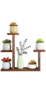 4 Tier desktop plant stand