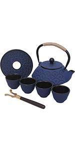 Cast Iron Tea Kettle with Infuser