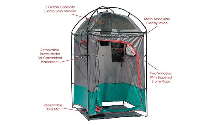 01082 Deluxe Camp Shower Shelter camp camping outdoors