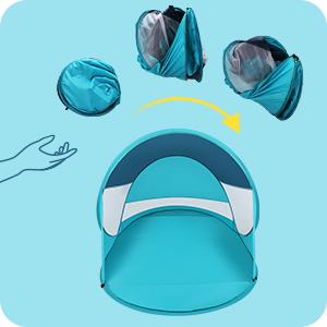 pop up beach tent
