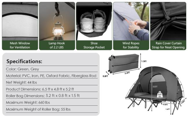 cot tent