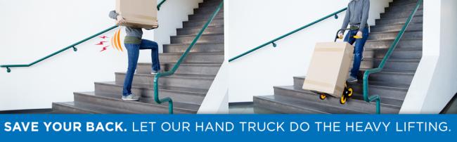 Mount-It! Folding Stair Climber Hand Truck