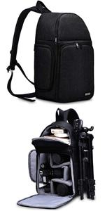CADeN D15 Black SLR Shoulder Camera Sling Bag