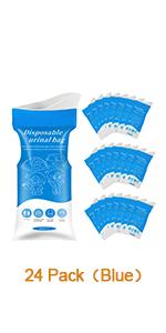 Camping urinal bag