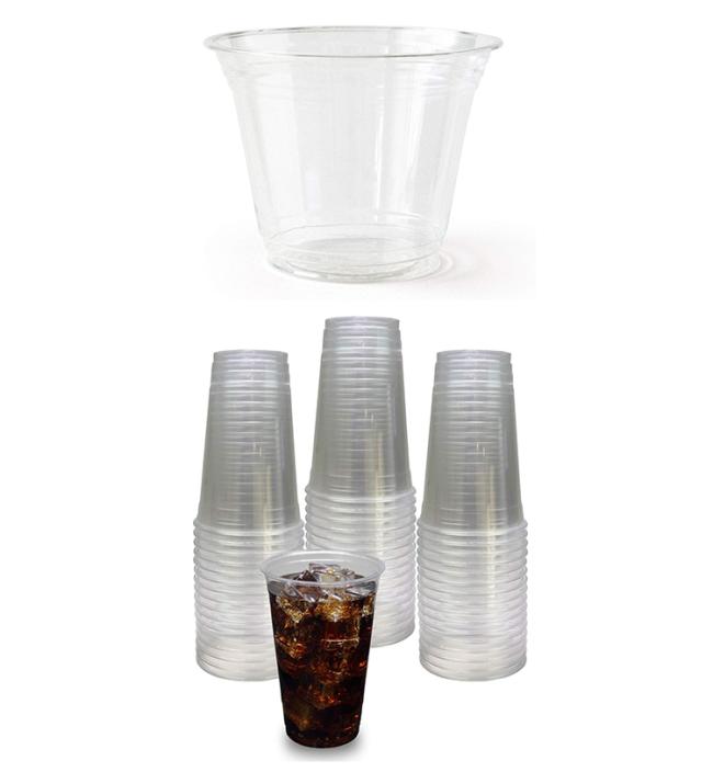OEM Custom Logo 100% Bio Compostable PLA Transparent Cups Smoothie Beer Wine Beverage Ice CE Cold Disposable Drink To Go Cup