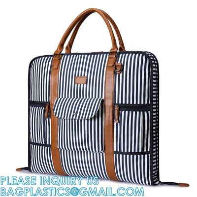 Cina Business Garment Bag Cover For Suits Dresses Clothing Foldable Pockets, Carry On Garment Bag, Moving Bags in vendita