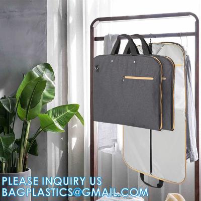 Cina Business Garment Bag Cover For Suits Dresses Clothing Foldable Pockets, Carry On Garment Bag, Moving Bags in vendita