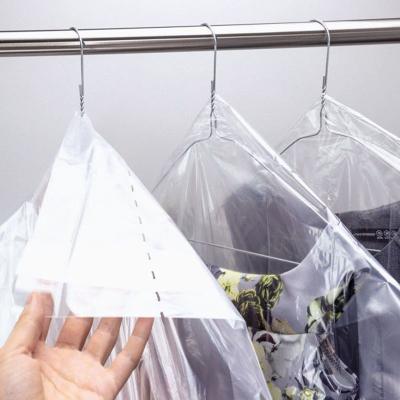 Cina Dry Cleaner Suit Clothes Dustproof Storage Bags Hanging Garment Cover For Closet Storage, Laundry in vendita