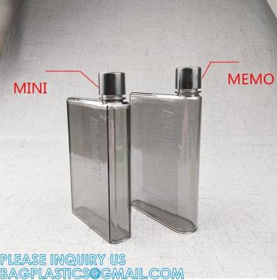 Cina Square Purse Flat Slim Water Bottle, Memobottle, Cups for Outdoor Sports Camping Hiking Cycling Travel in vendita