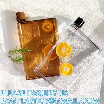 Cina Square Purse Flat Slim Water Bottle, Memobottle, Cups for Outdoor Sports Camping Hiking Cycling Travel in vendita
