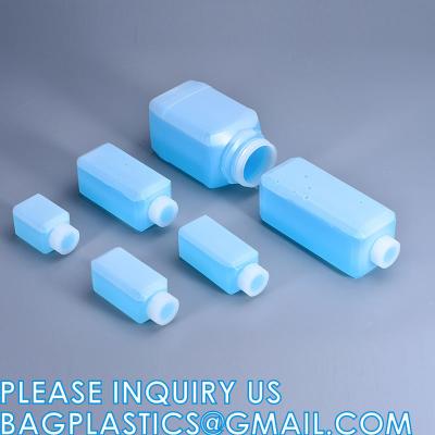 Cina Square Chemical Plastic Biochemistry Medical Reagent Bottle 30ml 50ml 60ml 150ml 500ml 1000ml Custom Capacity in vendita