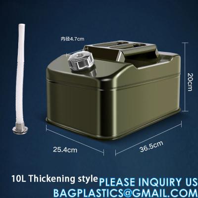 Cina Petrol Diesel Fuel Can,Gasoline Bucket Fuel Can with Oil Pipe Spout,Spare Car Fuel Tank Oil Drum,Portable Fuel in vendita