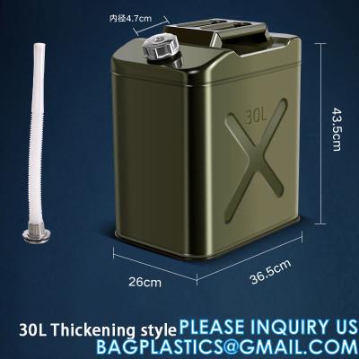 Cina Petrol Diesel Fuel Can,Gasoline Bucket Fuel Can with Oil Pipe Spout,Spare Car Fuel Tank Oil Drum,Portable Fuel in vendita