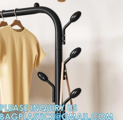 Cina Clothes Rack, Garment Rack, Clothing Rack for Hanging Clothes, Drying Rack Hanger, Steel Frame, Mesh Storage Shelf in vendita