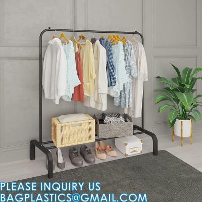 Cina Clothes Rack, Garment Rack, Clothing Rack for Hanging Clothes, Drying Rack Hanger, Steel Frame, Mesh Storage Shelf in vendita
