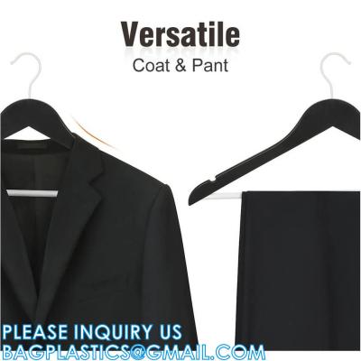 Cina Solid Wood Suit, Premium New Fashion, Boutique, Wooden Hangers for Suit Coat Jacket, with Shoulder Grooves in vendita