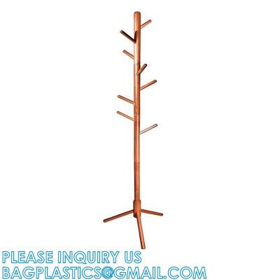 Cina Modern Solid Wood or Steel Creative Living Room, Coat Rank Stand, Floor Clothes Hangers Wooden Coat Racks in vendita